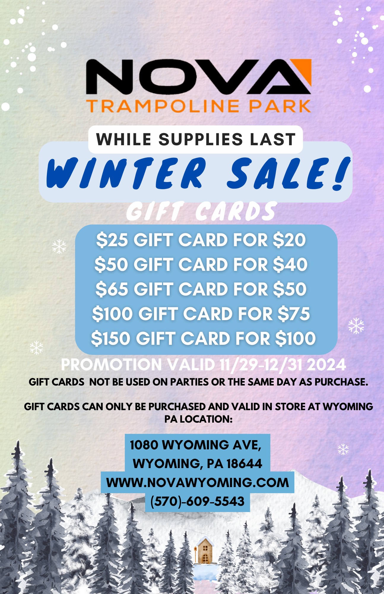 Nova Trampoline Park | Fun for All Ages | Wyoming, Pennsylvania