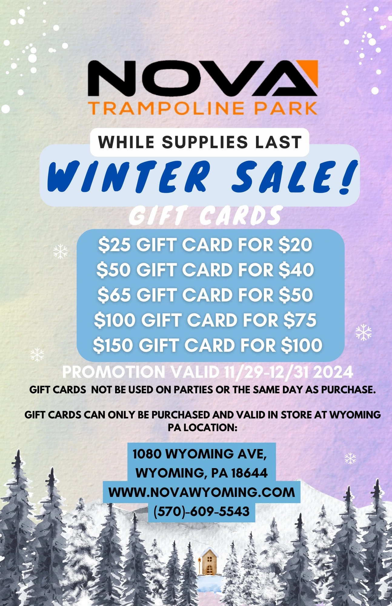 Nova Trampoline Park | Fun for All Ages | Wyoming, Pennsylvania